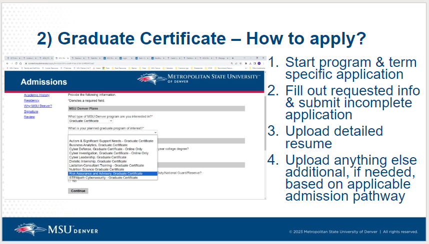 Get Informed So You Can Spring Into Action! - MSU Denver