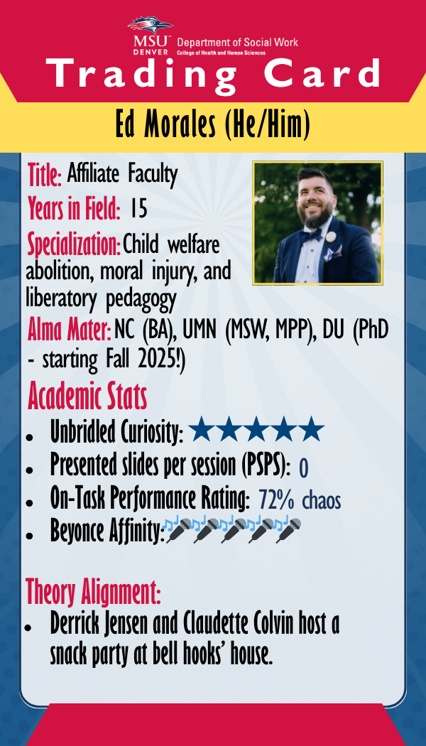 Faculty and Staff Digital Trading Cards - MSU Denver