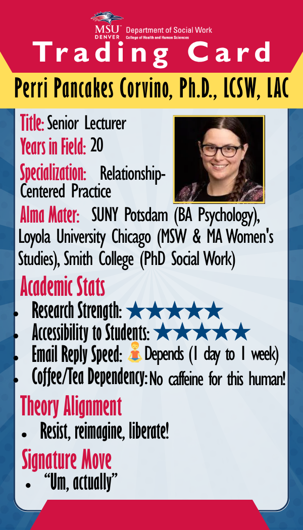 Faculty and Staff Digital Trading Cards - MSU Denver